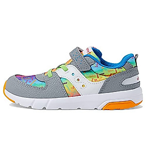Saucony Jazz LITE 2.0 LX Sneaker, Rainbow Love, 10 US Unisex Little Kid