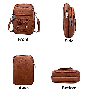 YXBQueen Crossbody Bags for Women Shoulder Purses and Handbags, Lightweight Crossbody Phone Bag for Women Mini Crossbody Shoulder Bag