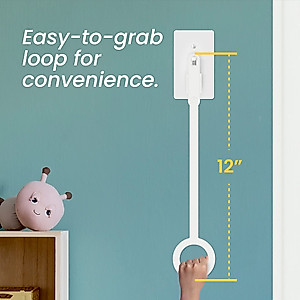 IMPRESA [3 Pack] Light Switch Extender for Kids with Easy Grab Loop - Toddler Light Switch Extender for Potty Training - Safe & Durable Light Switch for Toddlers - Easy to Install Switch Cover