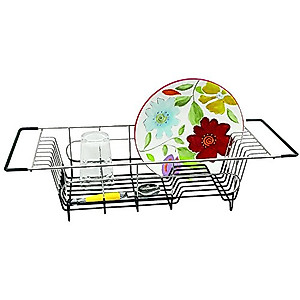 Better Houseware 1484.8 Over Sink Dish Drainer, 19.25 x 8.25 x 4.5, Stainless Steel