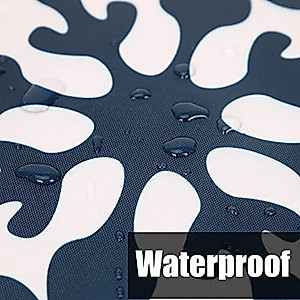 VIGVOG Yellow Blue Outdoor Indoor Waterproof Throw Pillow Covers 18x18 Inch Set of 4 Boho Floral Double-Sided Pillow Covers Modern Cushion Cases for Patio Funiture Garden Farmhouse Home Decor