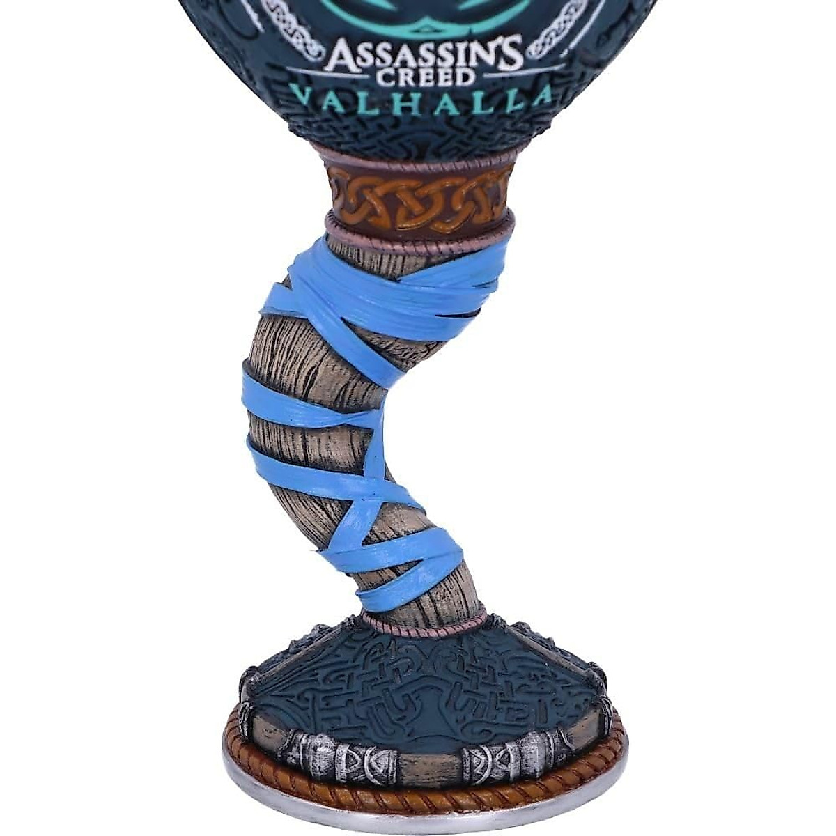 Nemesis Now Officially Licensed Assassins Creed Valhalla Viking Game Goblet, Resin w. Stainless Steel