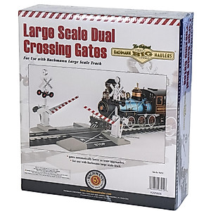Bachmann Industries Large "G" Scale Steel Alloy Track with Operating Crossing Gate