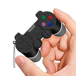 High Speed 64GB USB 3.0 Flash Drive Cool Thumb Drive - Creative Memory Stick Zip Drive 64 GB Pen Drive - FEBNISCTE Data Storage Device Jump Drive Gamepad Shape Pendrive