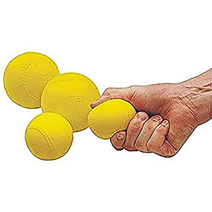 MacGregor 9" Yellow Baseball Training Balls (Dozen)