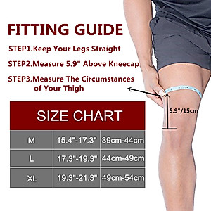 Jyer Compression Knee Brace Sleeve Support with Protective Straps and Shock-absorbing Pad, for Running, Meniscus Tear, Joint Pain, Arthritis Relief, Acl Recovery and Sports (X-Large)