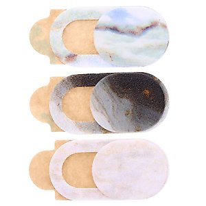 SOLUSTRE 3 Pcs Camera Privacy Cover Phone Webcam Cover Webcam Sticker Tablet Camera Cover Computer Stickers for Laptop Webcam Sliding Cover Slider abs Protective case Personality