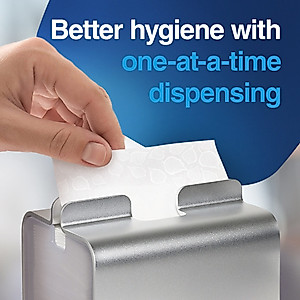 Tork Napkins Napkin Dispenser Image Xpressnap Tabletop Aluminum Napkin Holder for Everyday Use Holds Up To 150 2-Ply Napkins 8.23x7.1x5.91" (HxWxD)