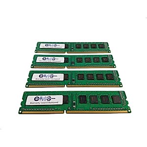 CMS 32GB (4X8GB) DDR3 12800 1600MHz Non ECC DIMM Memory Ram Upgrade Compatible with Dell® Optiplex 9020 Mt/Sff/Usff - C7