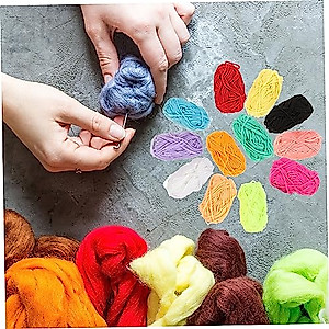 Wool Yarn 1 Set String Knitting Set Knitting String Knit Sets Knitting Kit Hand Knitting Yarn Woven Cloth Line Woolen Yarn Ball of Yarn Sweater Yarn Suite