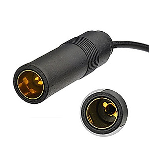 Bingfu Car Radio Antenna Extension Cable 10 feet / 3m Car FM AM Radio Car Antenna Extension Cable Cord DIN Plug Connector Coaxial Cable for Vehicle Truck Car Stereo Head Unit CD Media Receiver Player