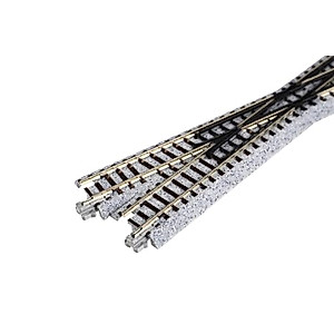 Kato USA Inc. N 186mm 7-5/16 15-Degree Right-Hand Crossing KAT20301 N Track
