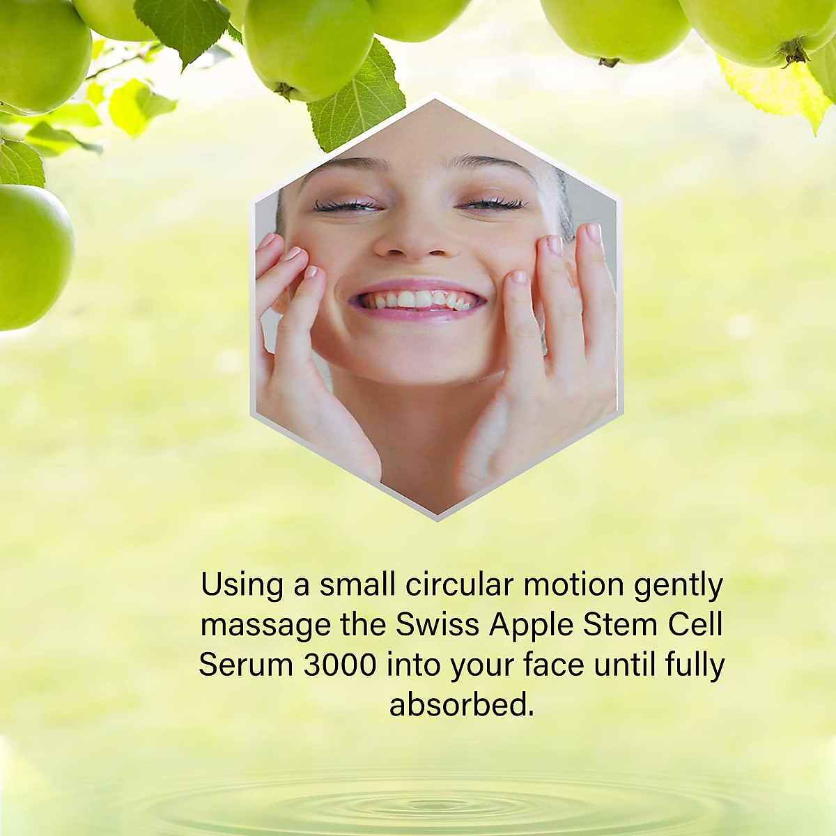 Swiss Botany Swiss Apple Stem Cell Serum for Face – Apple Stem Cell 3000 | Plant Stem Cell to Reduce All signs of Aging, Wrinkles, Discoloration, Restore Elasticity and Youthful Appearance, 1Fl Oz