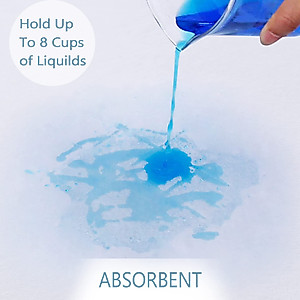 2 Pack Crib Mattress Protector 100% Waterproof Flannel Cotton Crib Baby Mattress Protector Pad Washable Incontinence Bed Pads Crib Mattress Pad Cover Sheets, 28"×52"