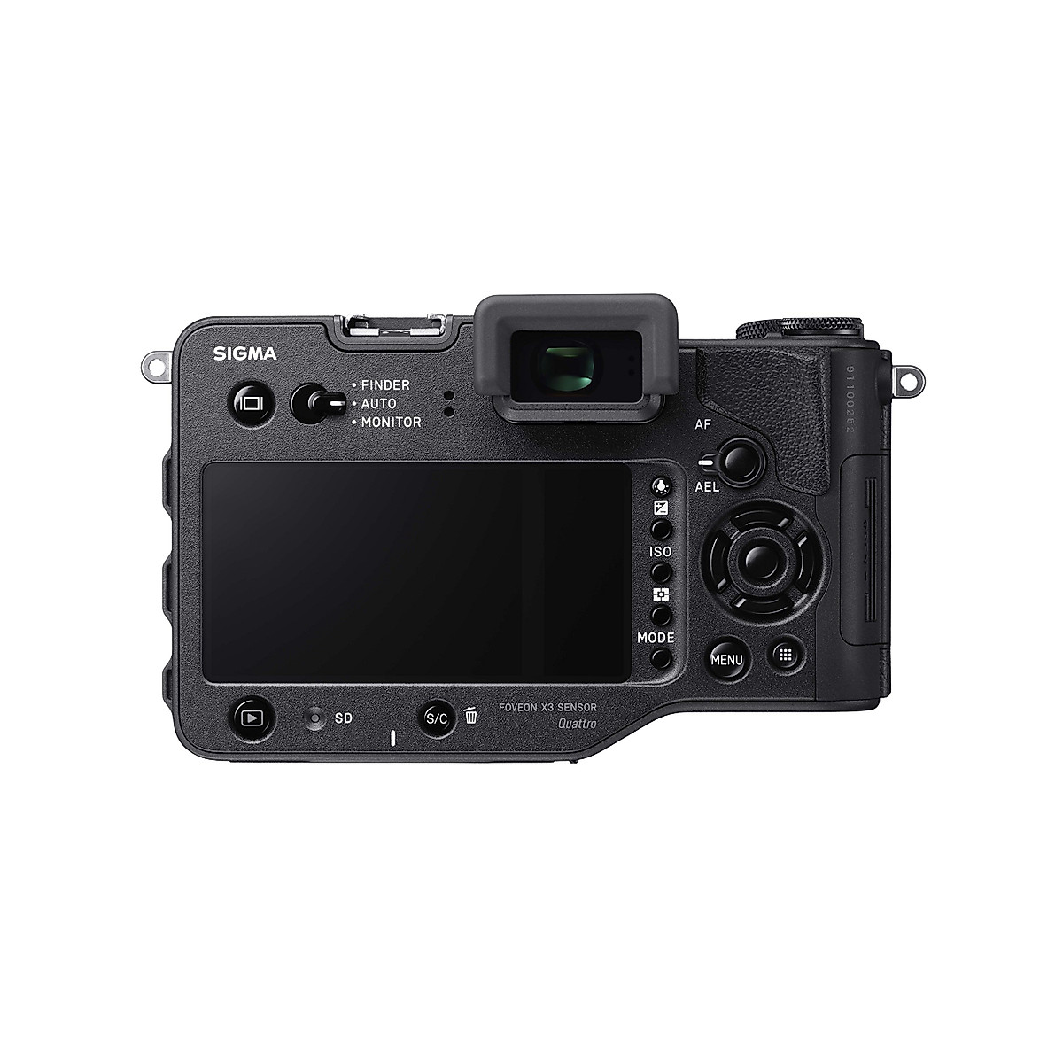 Sigma C41900 sd Quattro H 51 Digital SLR Camera with 3" LCD, Black