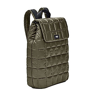 UGG Women's Adaya Backpack Puff Backpack, Olive Night, One Size