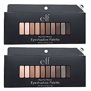 Pack of 2 e.l.f. Eyeshadow Palette, Mad for Matte 83325