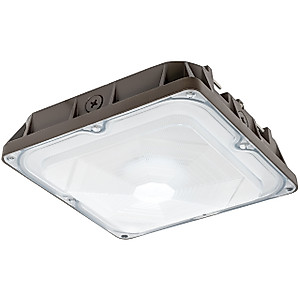 Westgate LED Canopy Garage Light with Motion Sensor - Aluminum Housing - Highbay Lighting