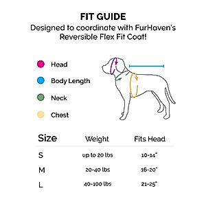 Furhaven Medium Dog Hat, Washable & Cozy - Plush Faux Fur Flex-Fit Black Bat Dog Hat Costume - Black, Medium