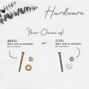 KEYAIIRA - Leather and Brass Drawer Pull - minimal furniture knobs modern kitchen handle pulls for cabinets farm house Scandinavian dresser hardware