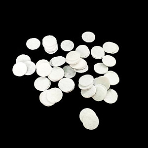 400 Pieces Microdermabrasion Filters 10mm Microdermabrasion Pads Microderm Filters Replacement Dermabrasion Filters Cotton Filters for Microdermabrasion Machine (400 Pieces)