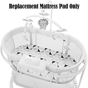 Fisher Price Soothing Motions Bassinet Replacement Mattress Pad (DPV71 & DPV72)