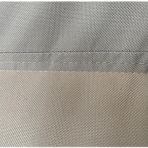 J&C Patio Swing Seat Cover Replacement 600D Heavy Duty Swing Cushion Cover Outdoor Swing Seat Support Waterproof Fade Resistant for 3 Seater Durable Swing Covers for Frame (63x22x22in)