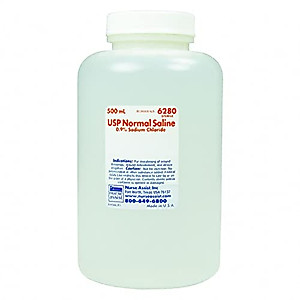 Sterile Saline for Wound & Irrigation | 500ml Bottle