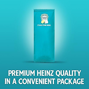 Heinz Ranch Single Serve Packet (0.42 Oz Packets, Pack of 200)