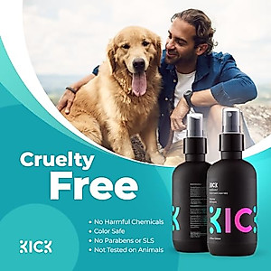 Kick Sea Salt Spray for Hair Men - Beachy Waves and Surfer Hair Style - Salt Water Spray for Hair - Natural Texturizing and Volumizing Hair Spray - 200ml