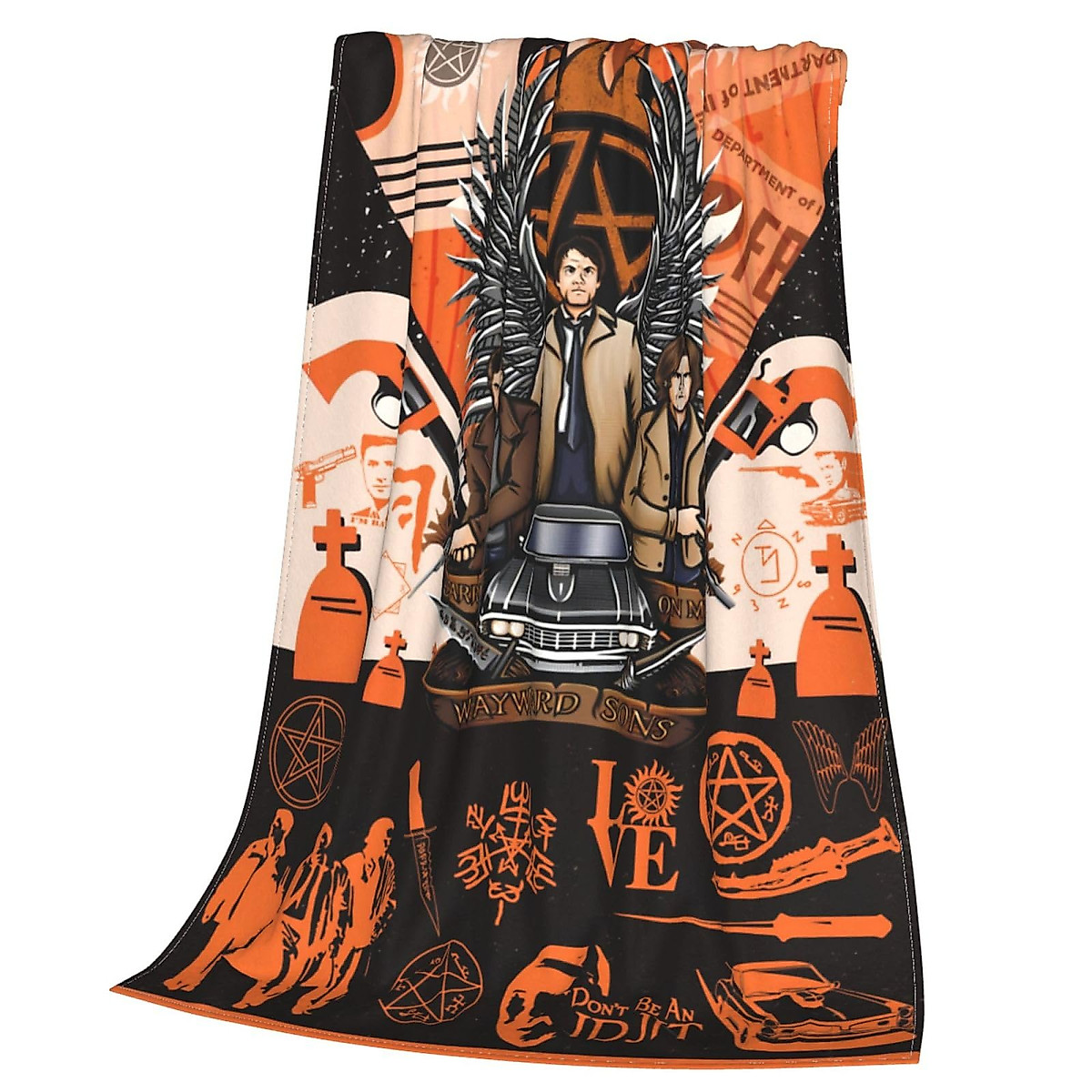 Mocie Blanket Driver Super Soft Warm and Lightweight Throw Blankets for Adult Women Men for Couch Bed Travel Car Gift All-Season Comfort 40" x 50"