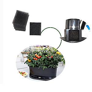 30 Pack Pump Filter Compatible with AG Garden Hydroponic Growing System, Pump Filter Sponge Replacement Accessories AG Garden Plant Germination Kits