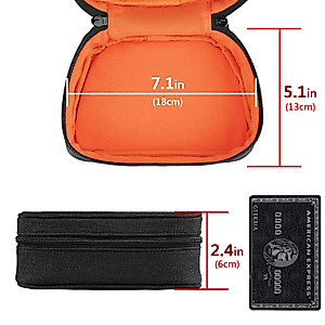 GEEKRIA Controller Gaming Case Compatible with Dual Sense Edge Microsoft Xbox One S Wireless Controller, Sony PlayStation 5 Controller, PS5, PS4 Controller Carrying Protection Bag (Black)