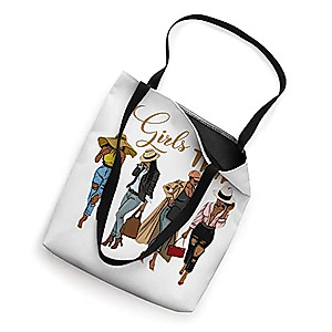 Girls Trip Black Women Queen-Melanin African American Pride Tote Bag