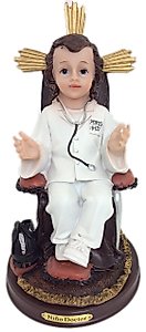 Nino Doctor Jesus / Child Doctor Statue 8 Inch 2614-8 NEW in the Box