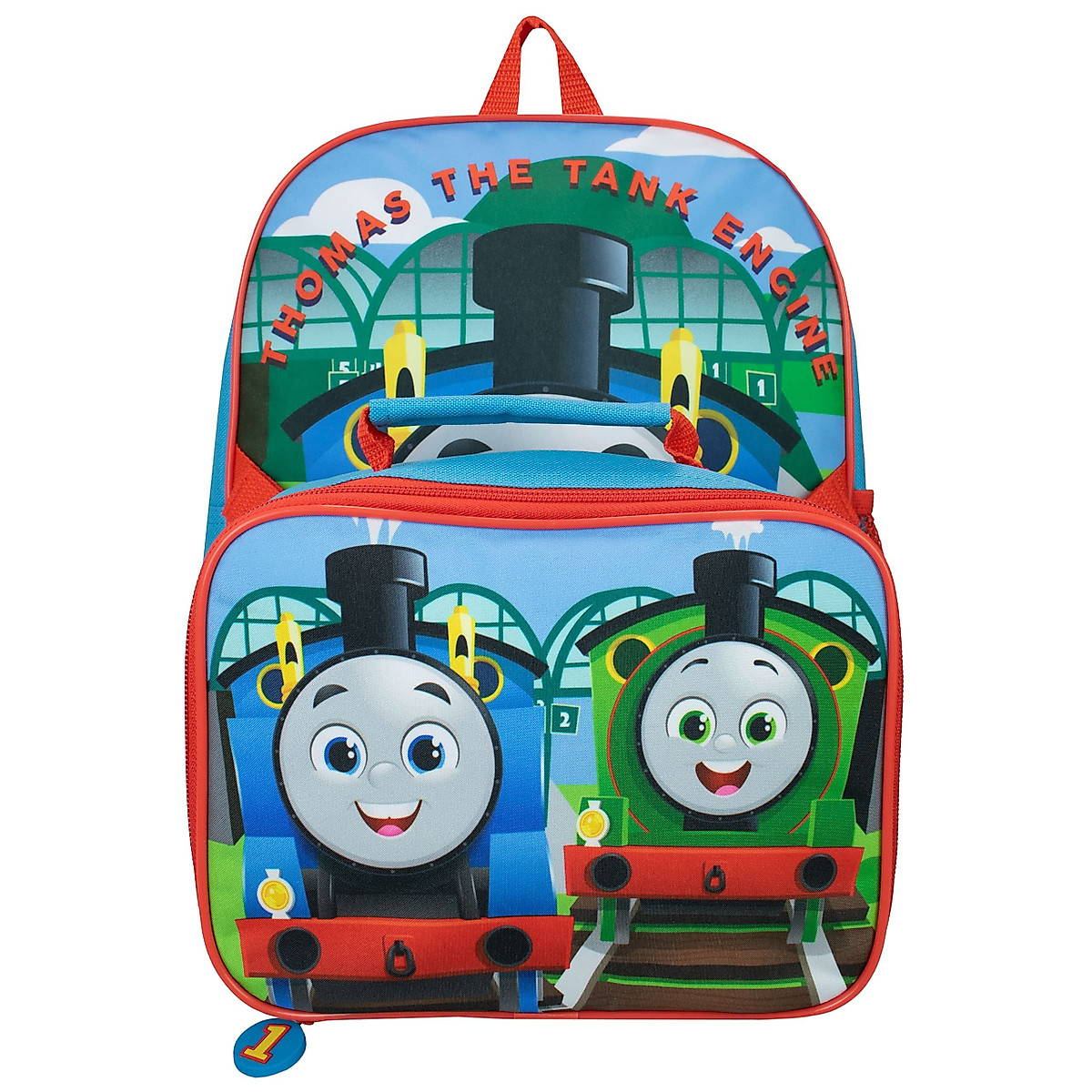 Thomas & Friends Kids Backpack and Lunchbag Set Multicolor