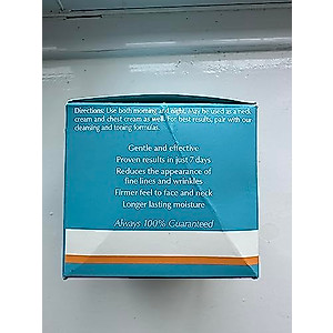 eb5 Intense Moisture Anti Aging Moisturizer Face and Neck Cream- Tone & Tighten Skin with Retinol, Fade Fine Lines and Wrinkles with Vitamin E, A and B5-4oz