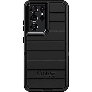 OtterBox for Samsung Galaxy S21 Ultra 5G, Superior Rugged Protective Case, Defender Series, Black