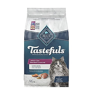 Blue Buffalo Tastefuls Hairball Control Natural Adult Dry Cat Food, Chicken, 7lb bag