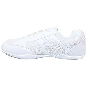 Danzcue Aurora Cheer Shoes, White, 7M