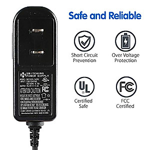 Power Adapter for Amazon Echo 1st and 2nd Gen, Amazon Fire TV 2nd Generation, 6ft, AC DC Adapter Replacement Switching Charger, Power Supply for Amazon Echo Cord Wireless Speaker