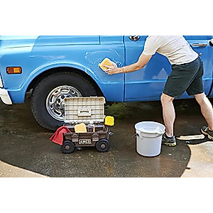 AMES 20213200 Rolling Lawn & Garden Storage Cart