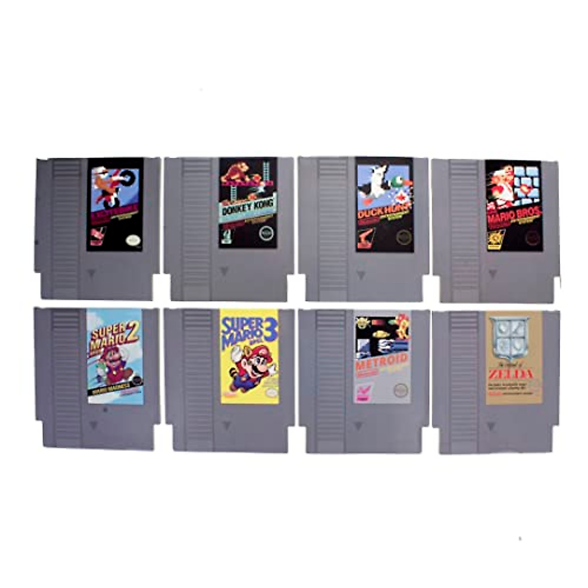 Paladone Nintendo NES Cartridge Retro Drink Coasters for Game Lovers - Super Mario Bros Accessories