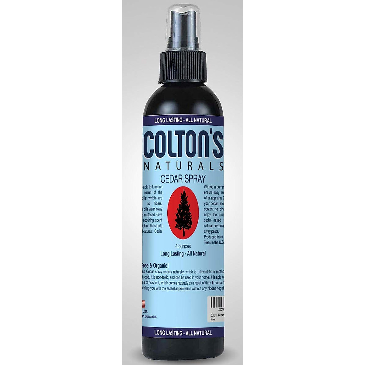 Colton's Naturals Cedar Spray – 4 ounce – With Lavender Extract – Non-Chemical Wood Protection – for Cedar Wood – Restores Scent 4oz Bottle – Closets & Drawers