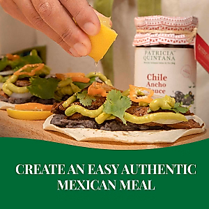 Patricia Quintana Chile Ancho & Plum Marinade - Ideal for Burritos, Pulled Pork & Grilled Veggies (16 oz, 2-Pack)