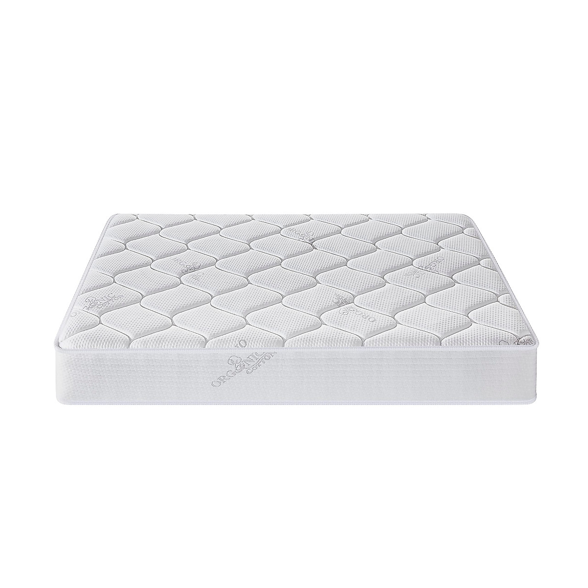 Full Size Mattress - 10 Inch Cool Memory Foam & Spring Hybrid Mattress with Breathable Cover - Comfort Plush Euro Pillow Top - Rolled in a Box - Oliver & Smith