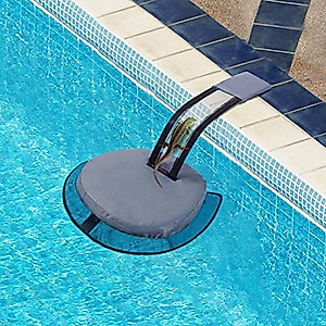 2 Pack Animal Saving Escape Ramp, Swimming Pool Accessories Lifesaver, Pool Critter Escape Ramp Rescues Saving Ducks, Chipmunks, Critters(Grey)