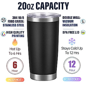 LPVLUX Best Mom Ever Tumbler Mom Tumbler with Lid Double Wall Tumbler Stainless Steel 20oz Travel Coffee Mug You Are A Really Great Mom