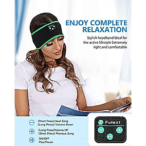 Lavince Sleep Headphones, Bluetooth Sleeping Headphones Headband Soft Elastic Comfortable Bluetooth Headband,Cool Tech Gadgets Sleeping Christmas Valentine's Day Birthday Gifts for Women&Man
