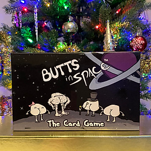 Butts in Space: The Card Game - Fun Gift for Families, Kids Ages 8-12, Teens, Grandmas, Grandpas, and Old Maids